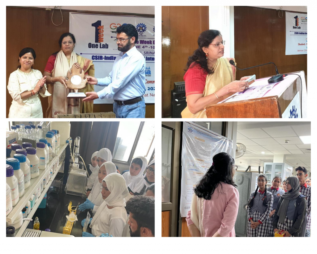 Day 2: JIGYASA programme organized at CSIR IIIM Branch Lab Srinagar on ...