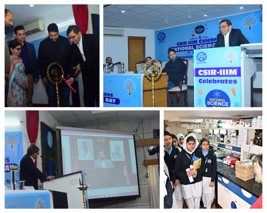National Science Day Celebrations at CSIR-IIIM , Receives applause from ...