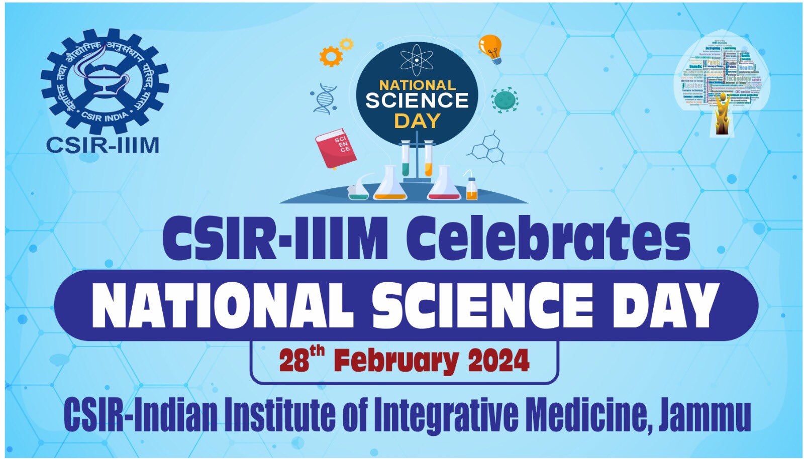 CSIR-IIIM Celebrates National Science Day On 28th Feb,2024. – सीएसआईआर ...