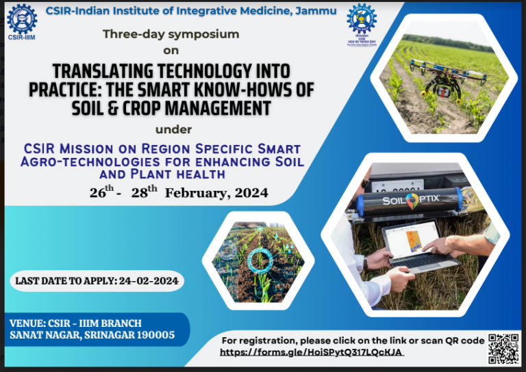 A Three-day Symposium On Translating Technology Into Practice: “The ...