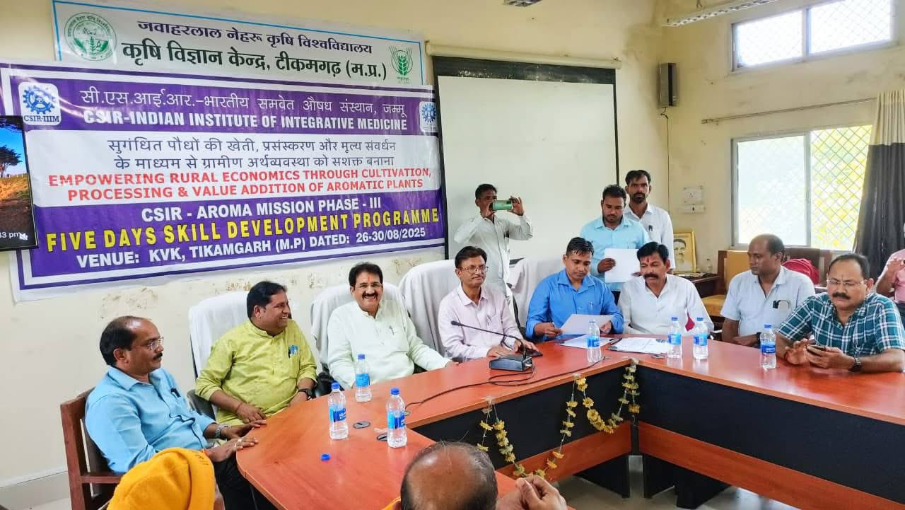 CSIR-IIIM Jammu organized a five-day skill development training ...