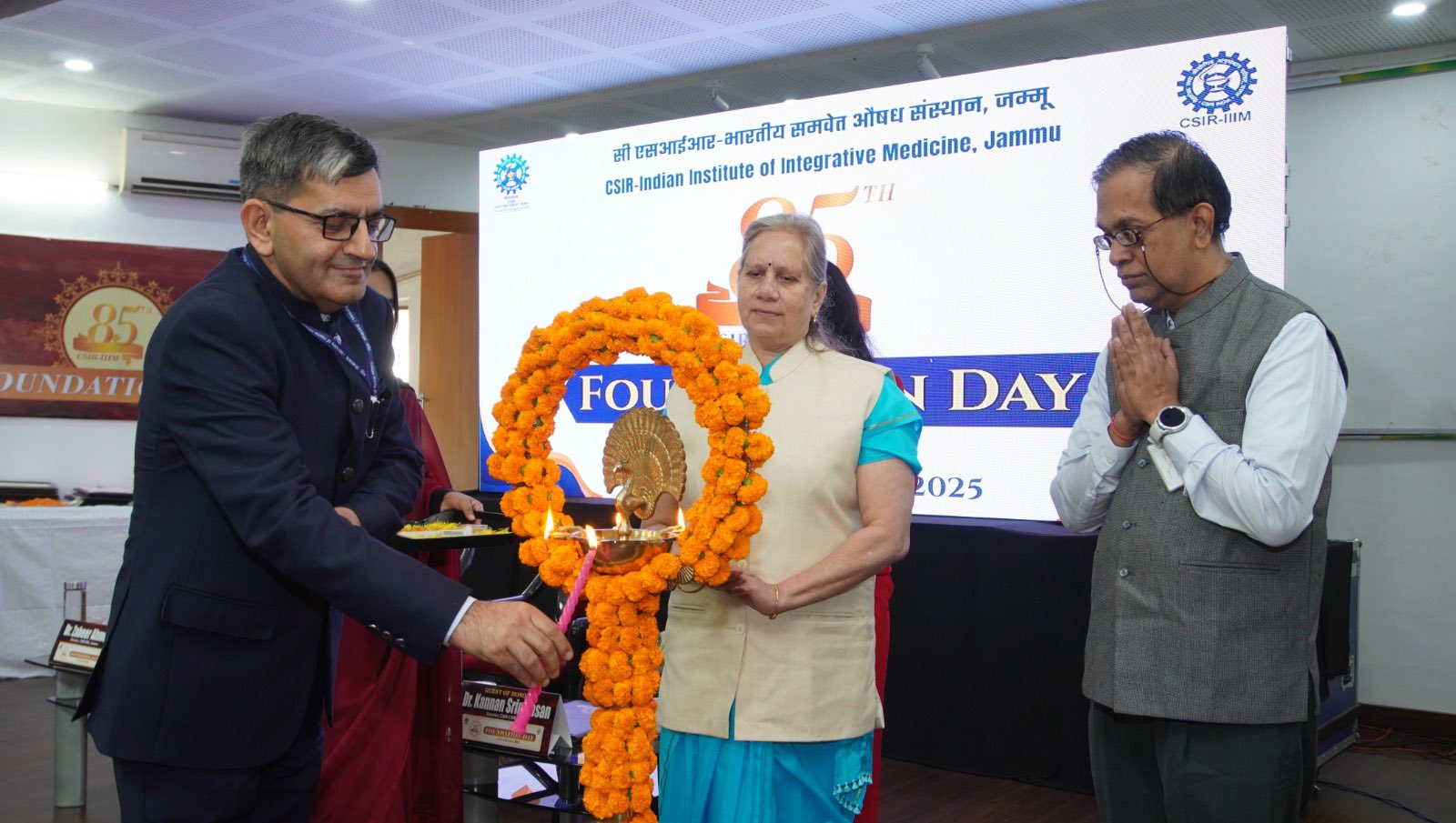 CSIR–IIIM Jammu celebrated its 85th Foundation Day with enthusiasm and ...